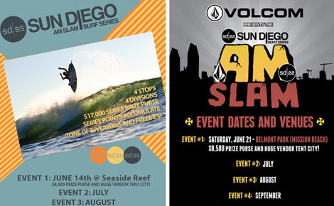 AM SLAM 2014 Surf and Skate Series – Sun Diego Boardshop