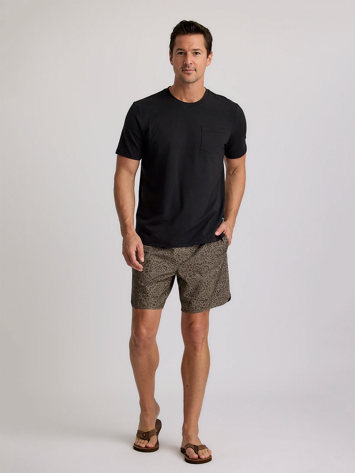 Free Fly Men'S Reverb Short - Drifter Print Fatigue | Sun… – Sun Diego ...