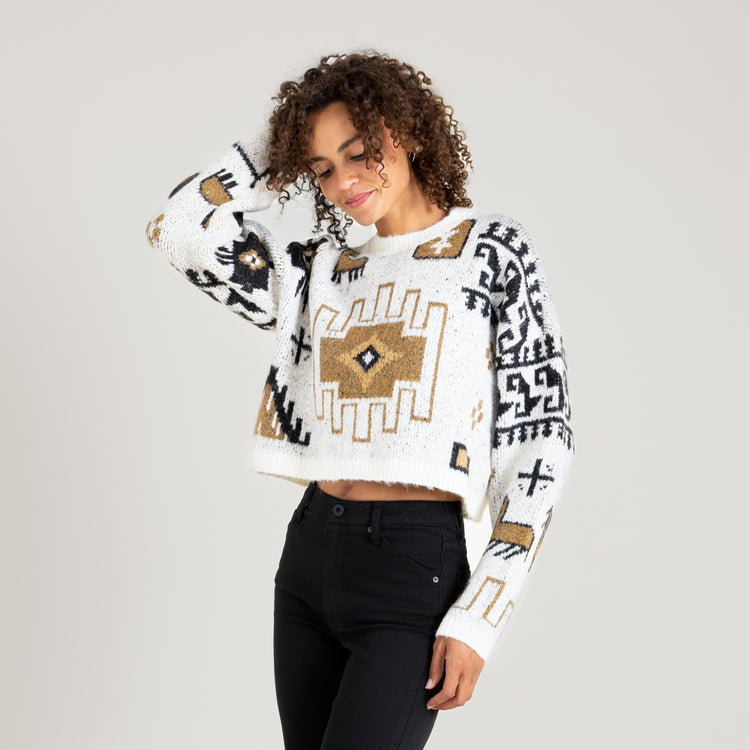 Roark Kos Sweater - WHITE WOLF – Sun Diego Boardshop