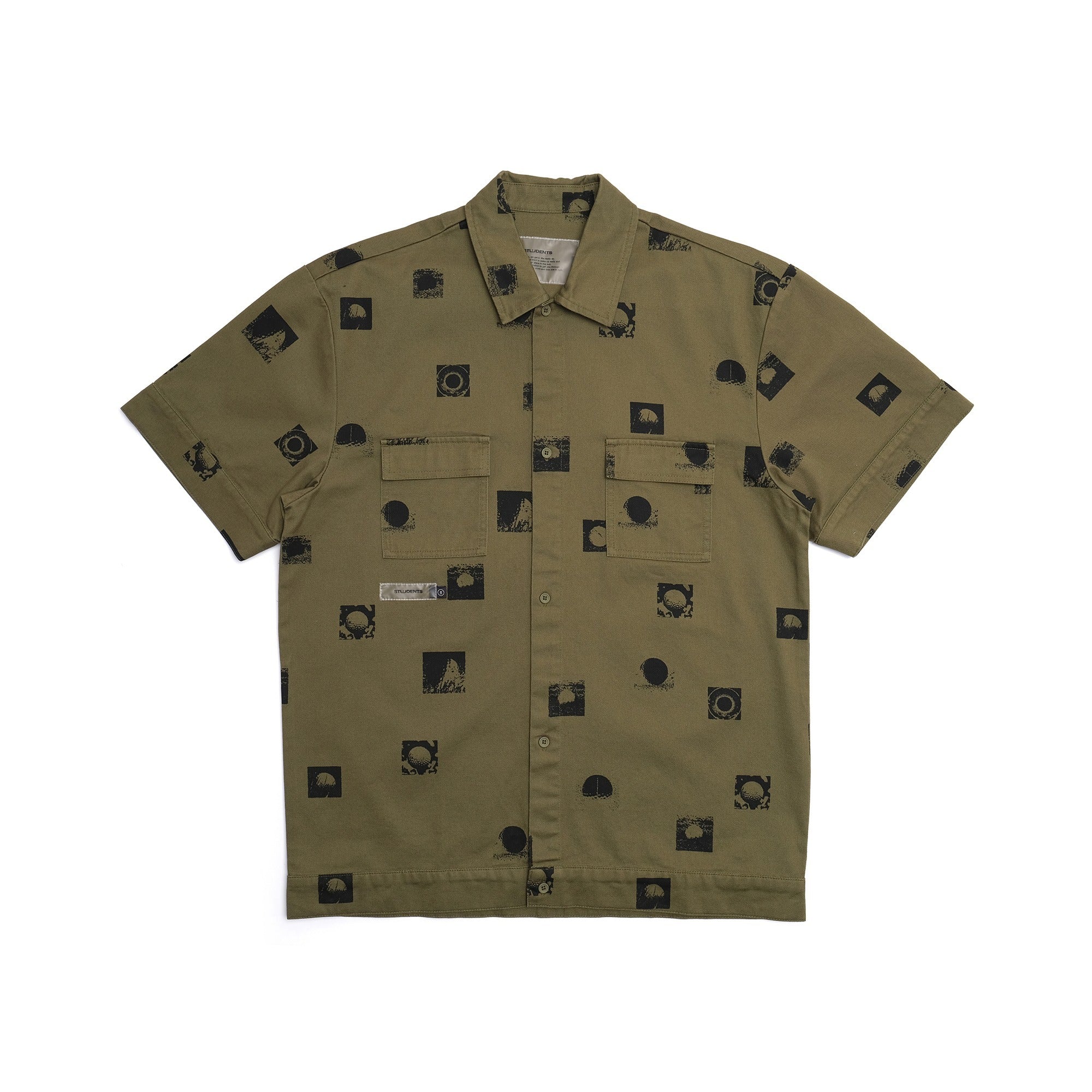 Students Golf Chester S/S Overshirt - OLIVE – Sun Diego Boardshop
